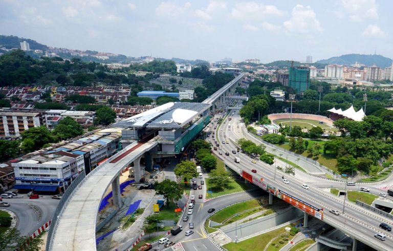 Taman Bukit Ria Station (MRT Station), Kuala Lumpur, Malaysia (AKA ...